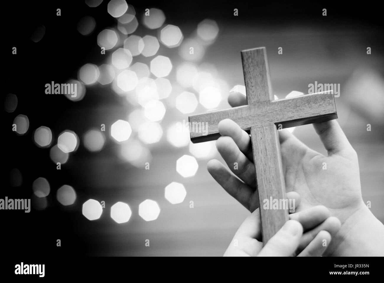 Boy Holding Cross Stock Photos & Boy Holding Cross Stock Images - Alamy