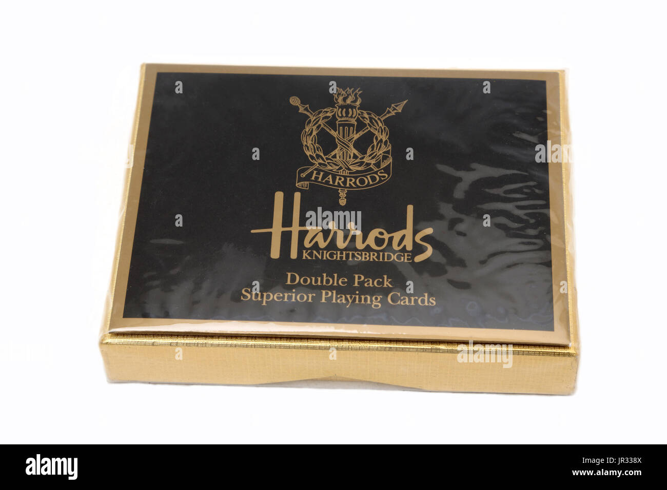 Harrods double pack of playing cards Stock Photo - Alamy