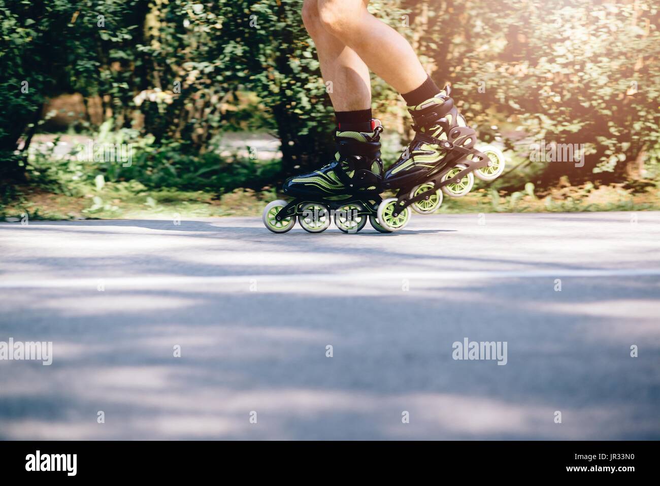 Rollerblading equipment hi-res stock photography and images - Alamy