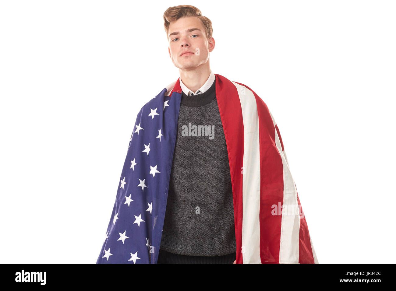 American university student Stock Photo - Alamy