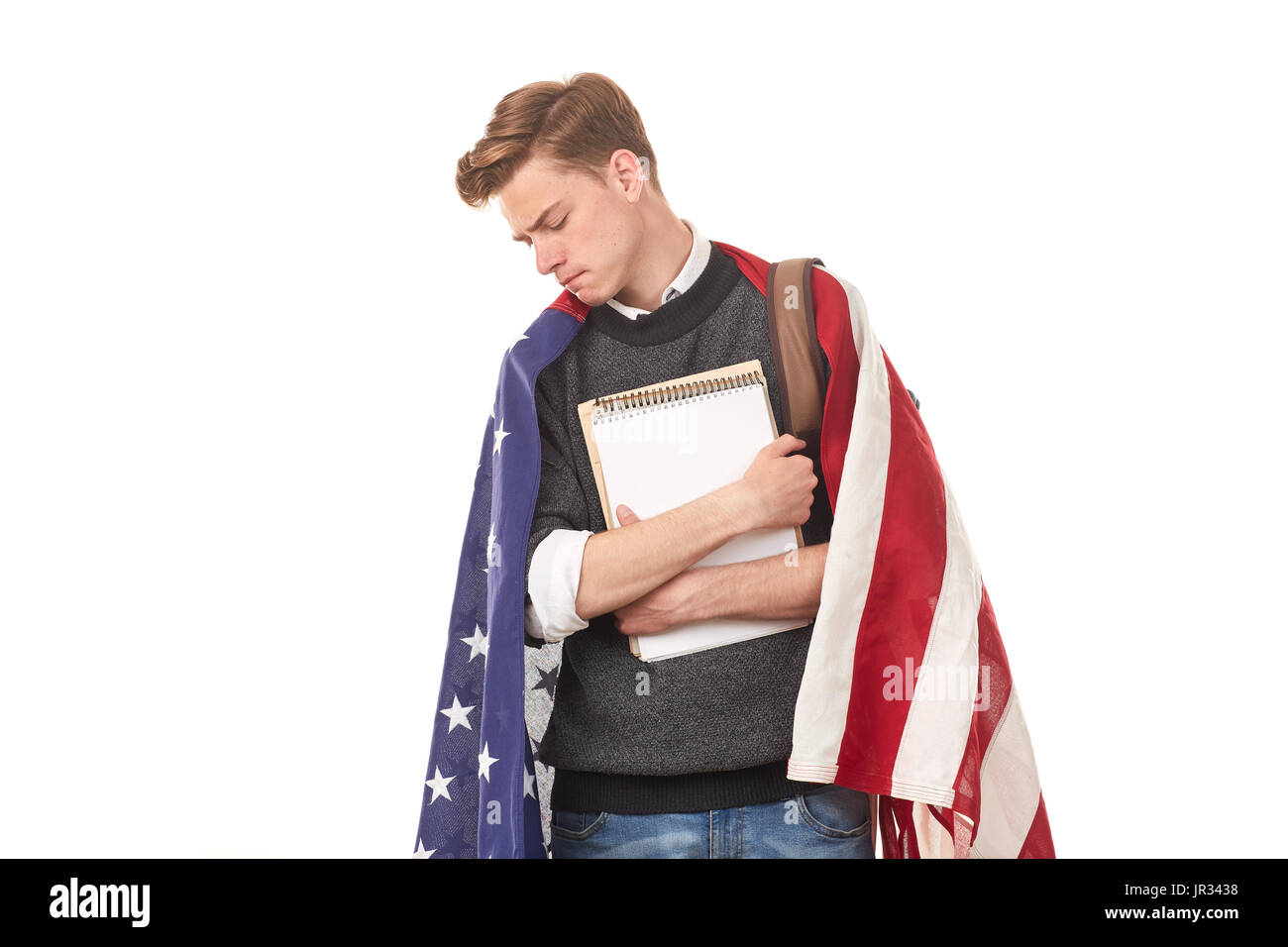 Student sad university hi-res stock photography and images - Alamy