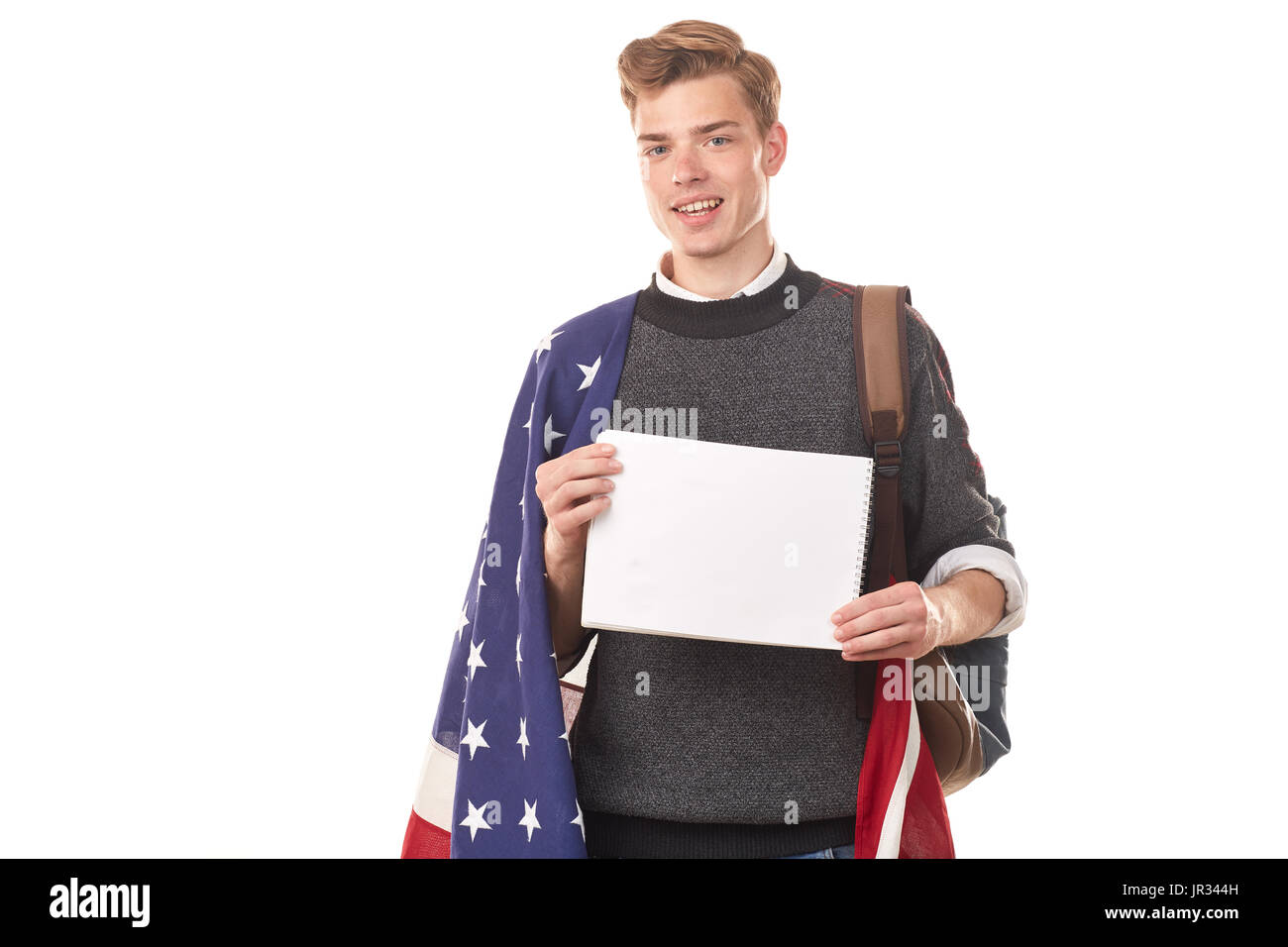 American university student Stock Photo - Alamy
