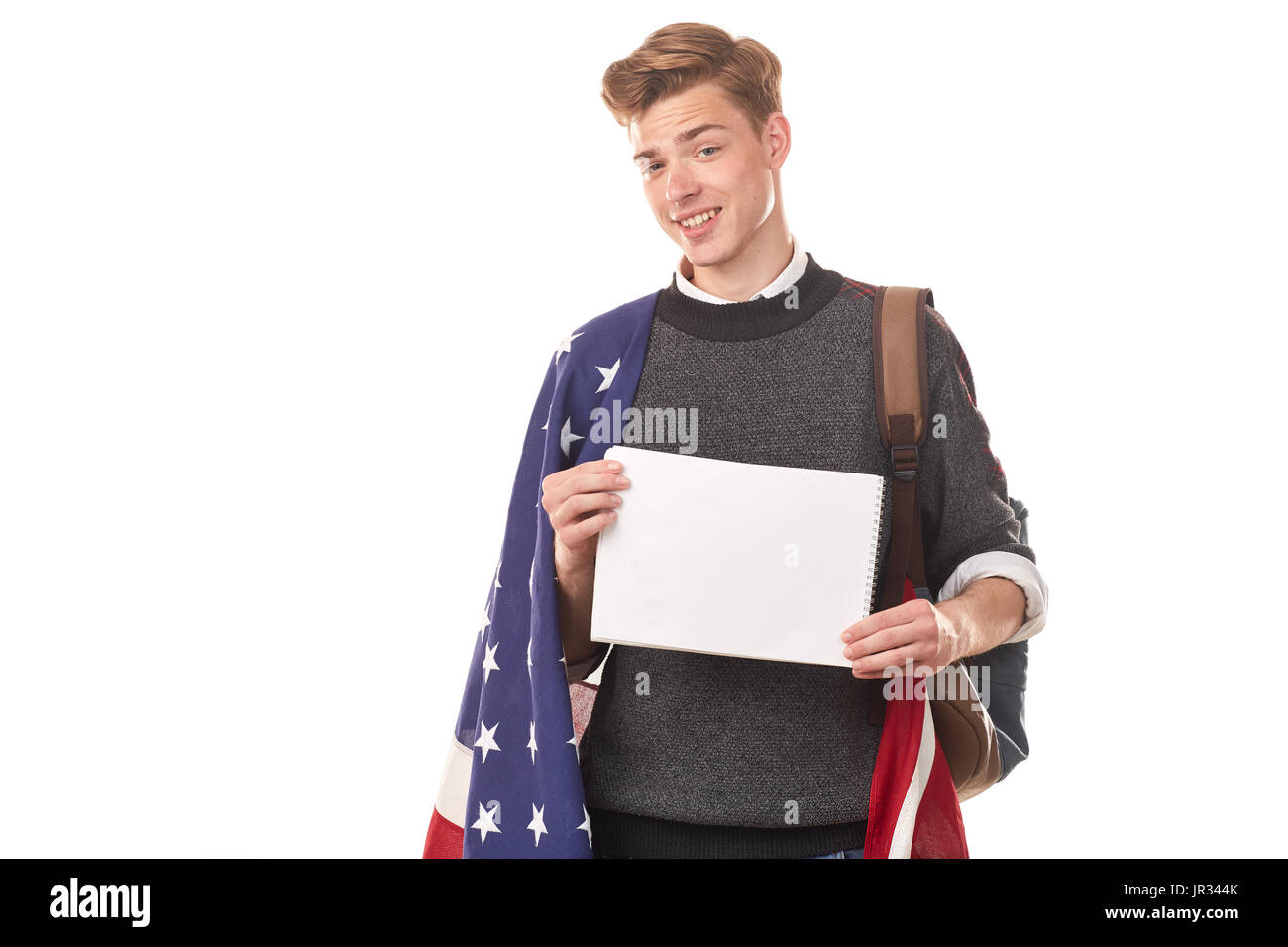 American university student Stock Photo - Alamy