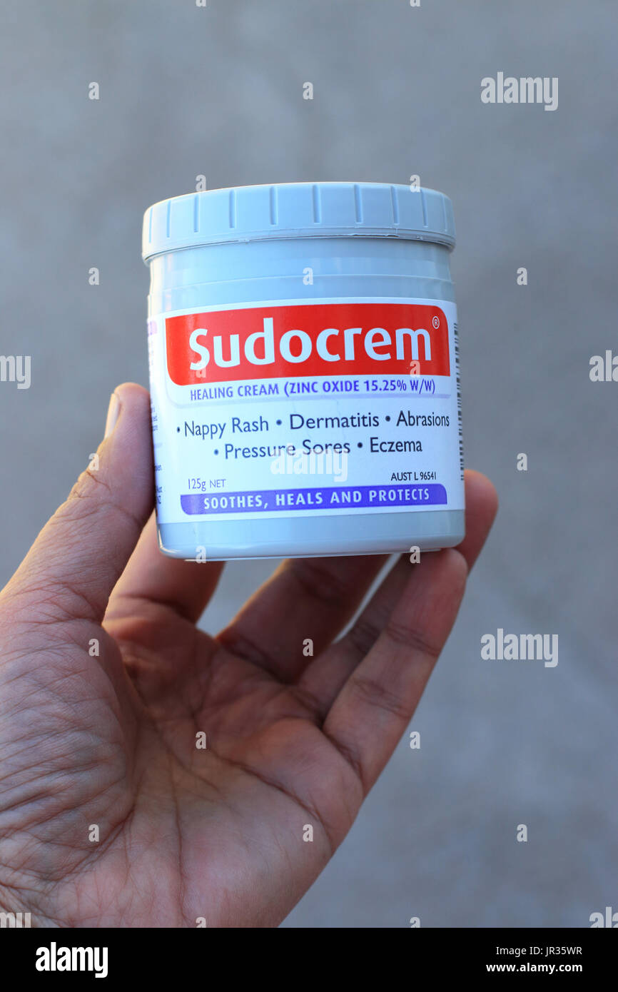 Sudocrem Healing Cream isolated Stock Photo - Alamy