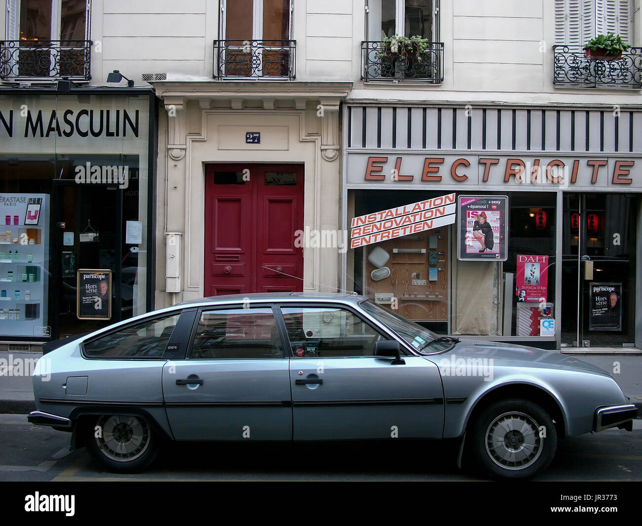 PARIS - FRANCE - CITROEN CX IN THE STREET - PARIS CAR - FRENCH VINTAGE ...