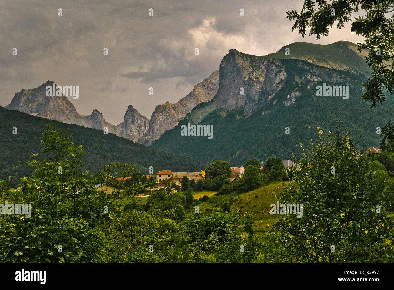 Annecy in the French Alps Stock Photo - Alamy