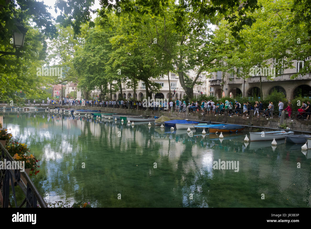 Annecy in the French Alps Stock Photo - Alamy