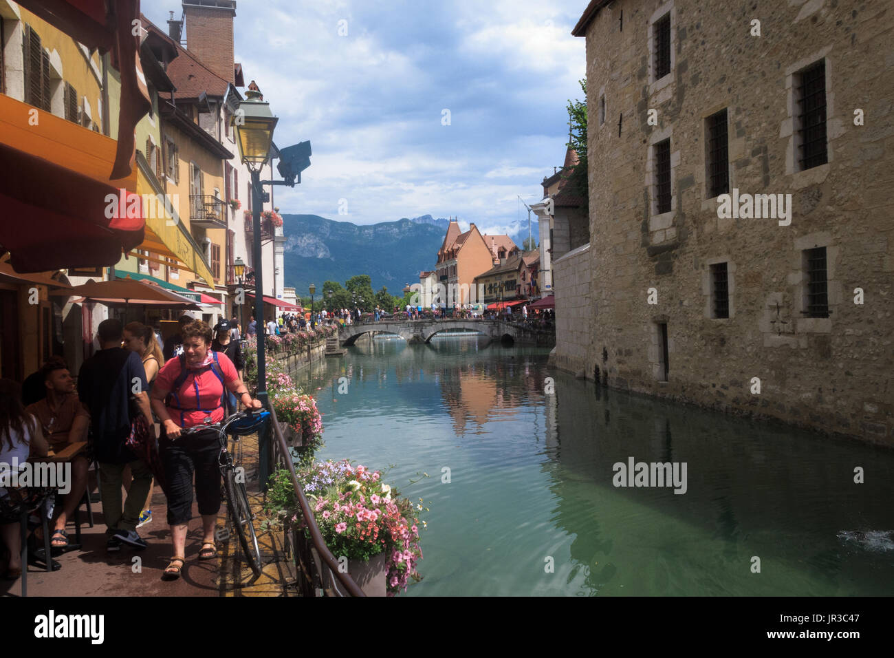 Annecy in the French Alps Stock Photo - Alamy
