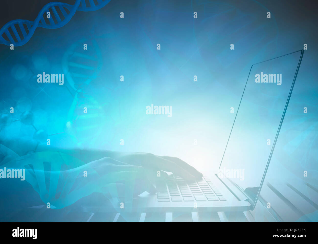 Dna analysis computer hi-res stock photography and images - Alamy
