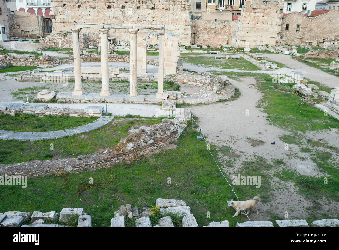 Roman forum athens hi-res stock photography and images - Alamy