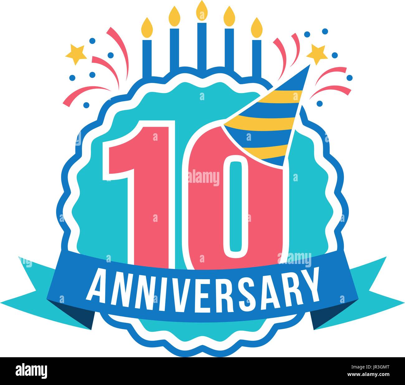 Anniversary numbers set Stock Vector Image & Art - Alamy
