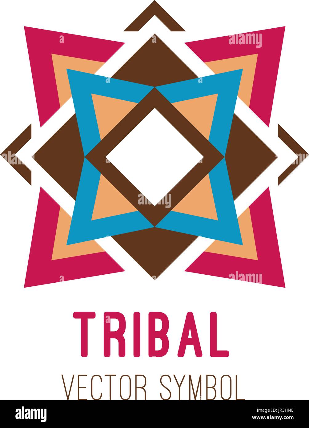 Tribal logo hi-res stock photography and images - Alamy