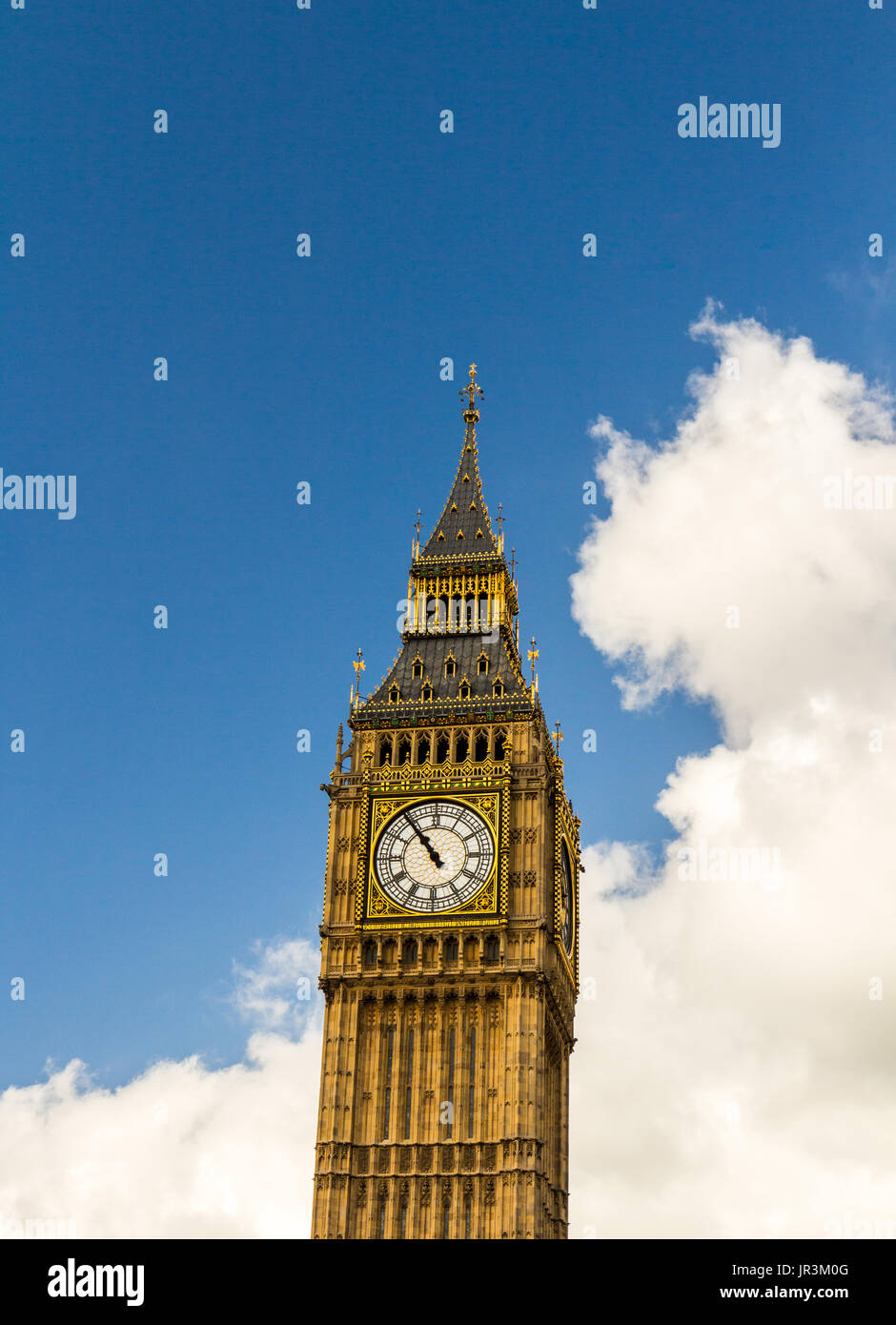 London landmark clock tower hi-res stock photography and images - Alamy