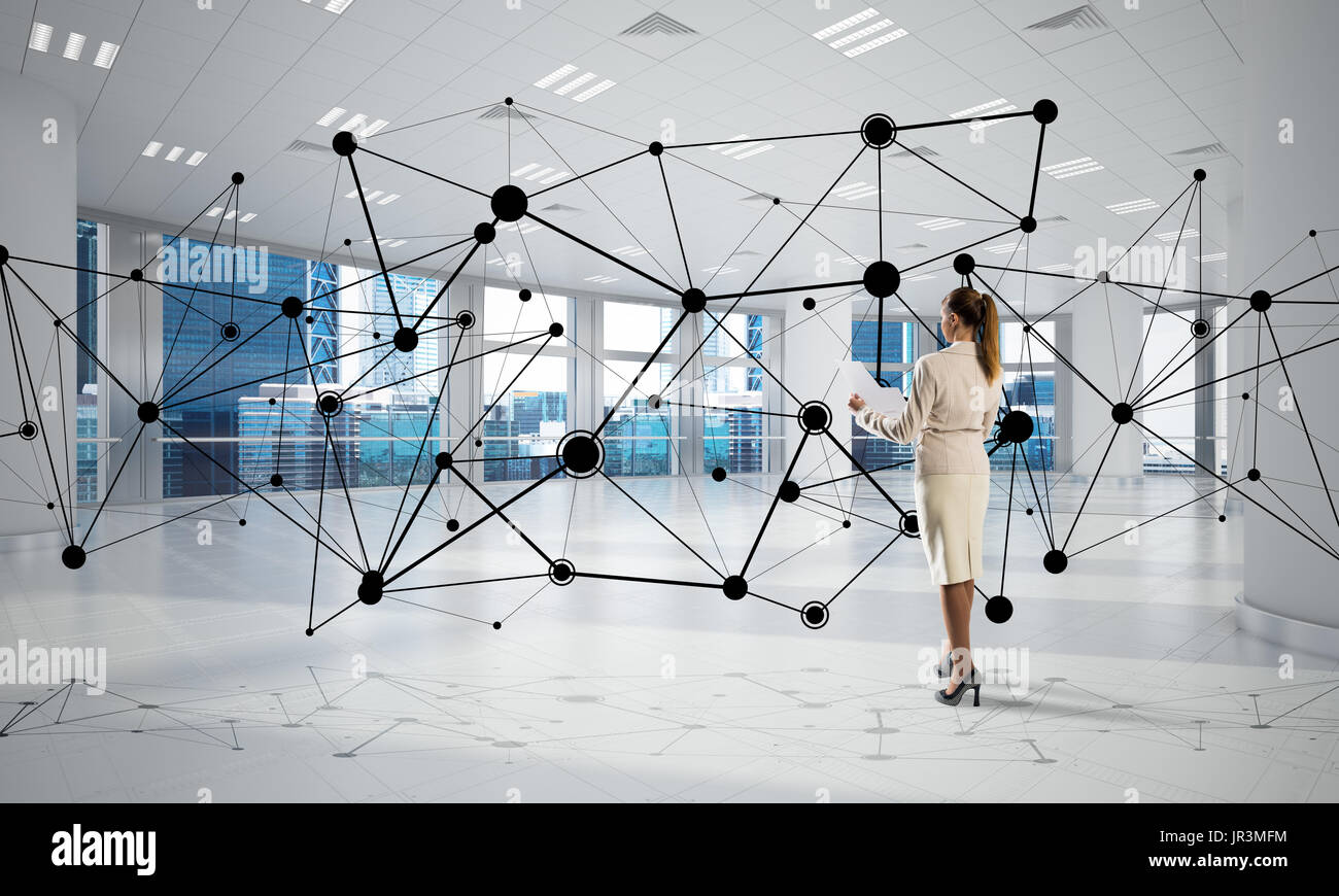 Networking and social communication concept as effective point for ...