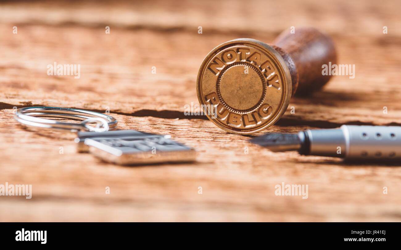 Wax notary seal on document hi-res stock photography and images - Alamy