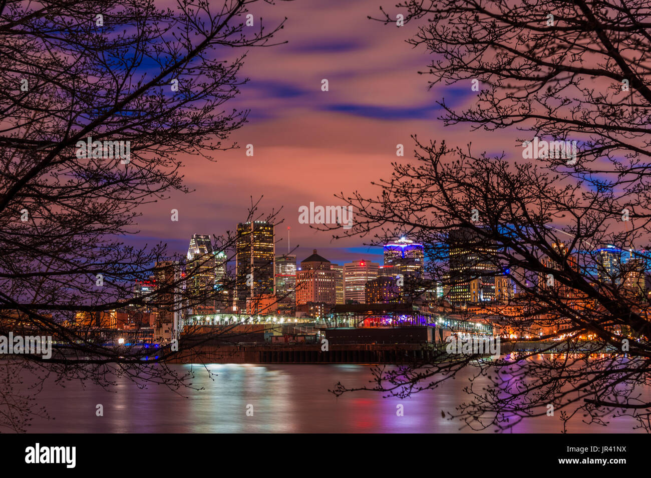 Montreal from the waterfront hi-res stock photography and images - Alamy