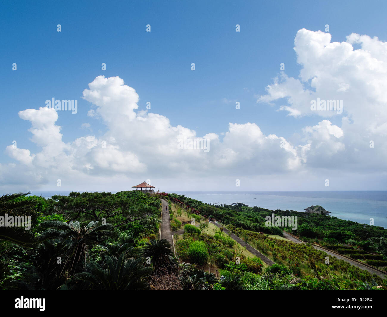 Tamatorizaki Observatory, Ishigaki Island, Okinawa Prefecture, Japan ...