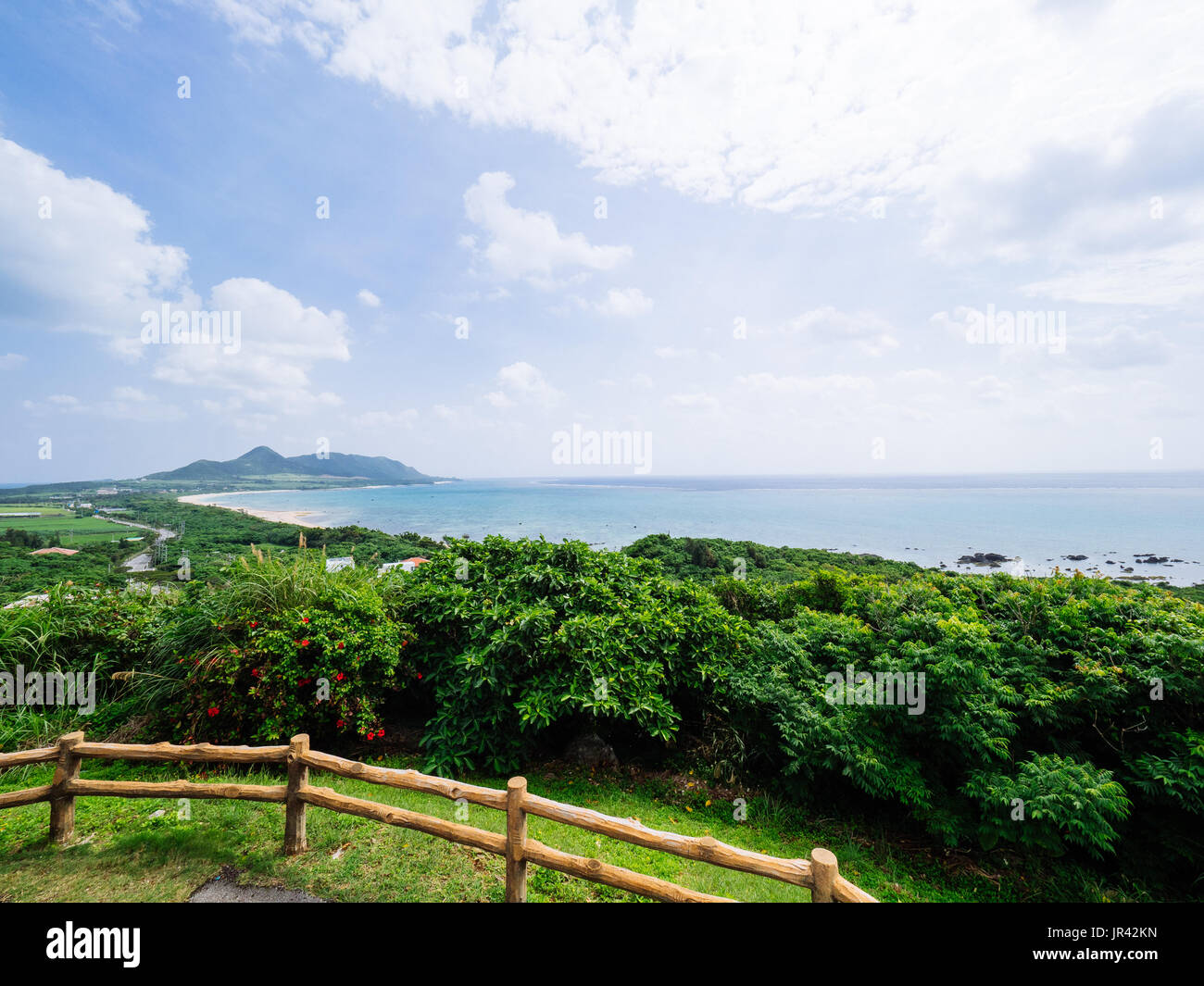 Tamatorizaki Observatory, Ishigaki Island, Okinawa Prefecture, Japan ...