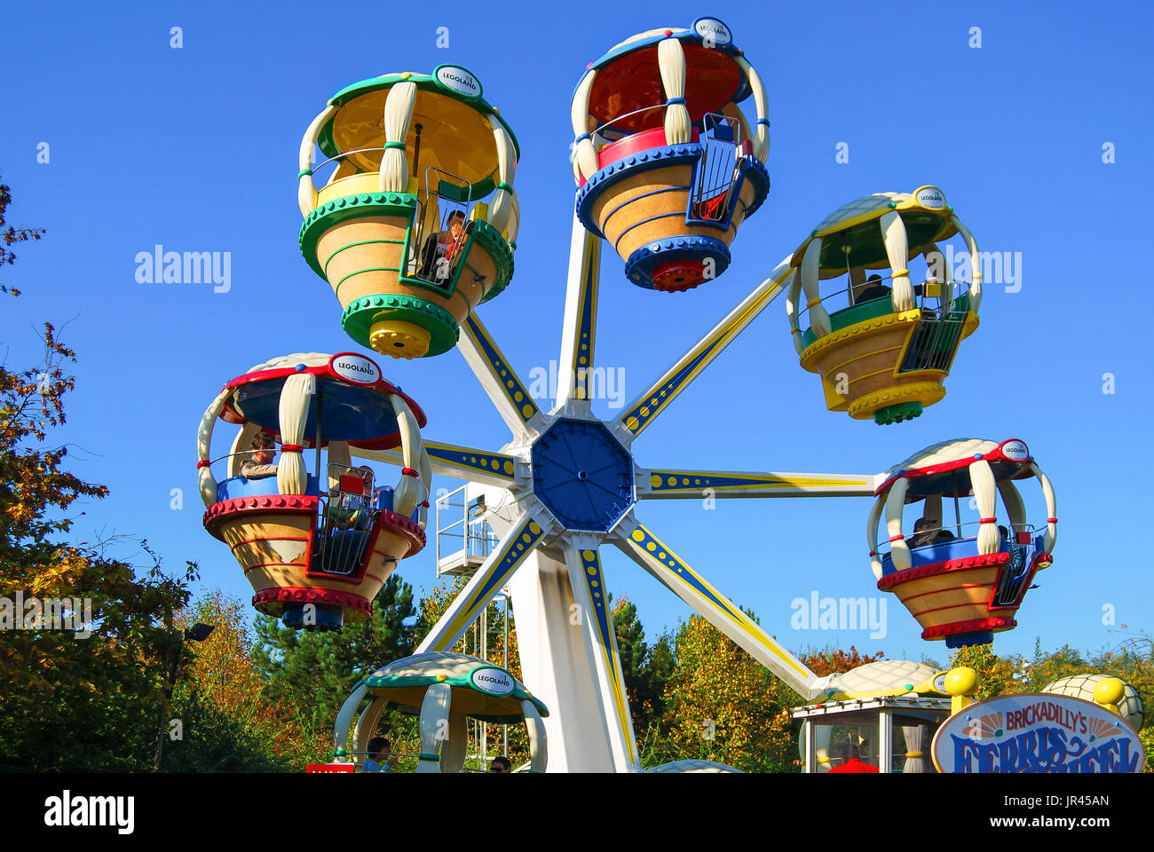 Ferris Wheel Ride, Legoland Windsor Resort, Windsor, Berkshire, England ...