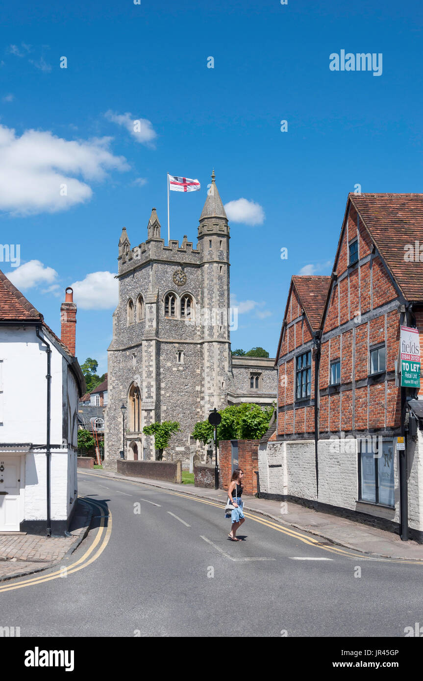 St.Mary's Church, Church Street, Old Amersham, Buckinghamshire, England ...