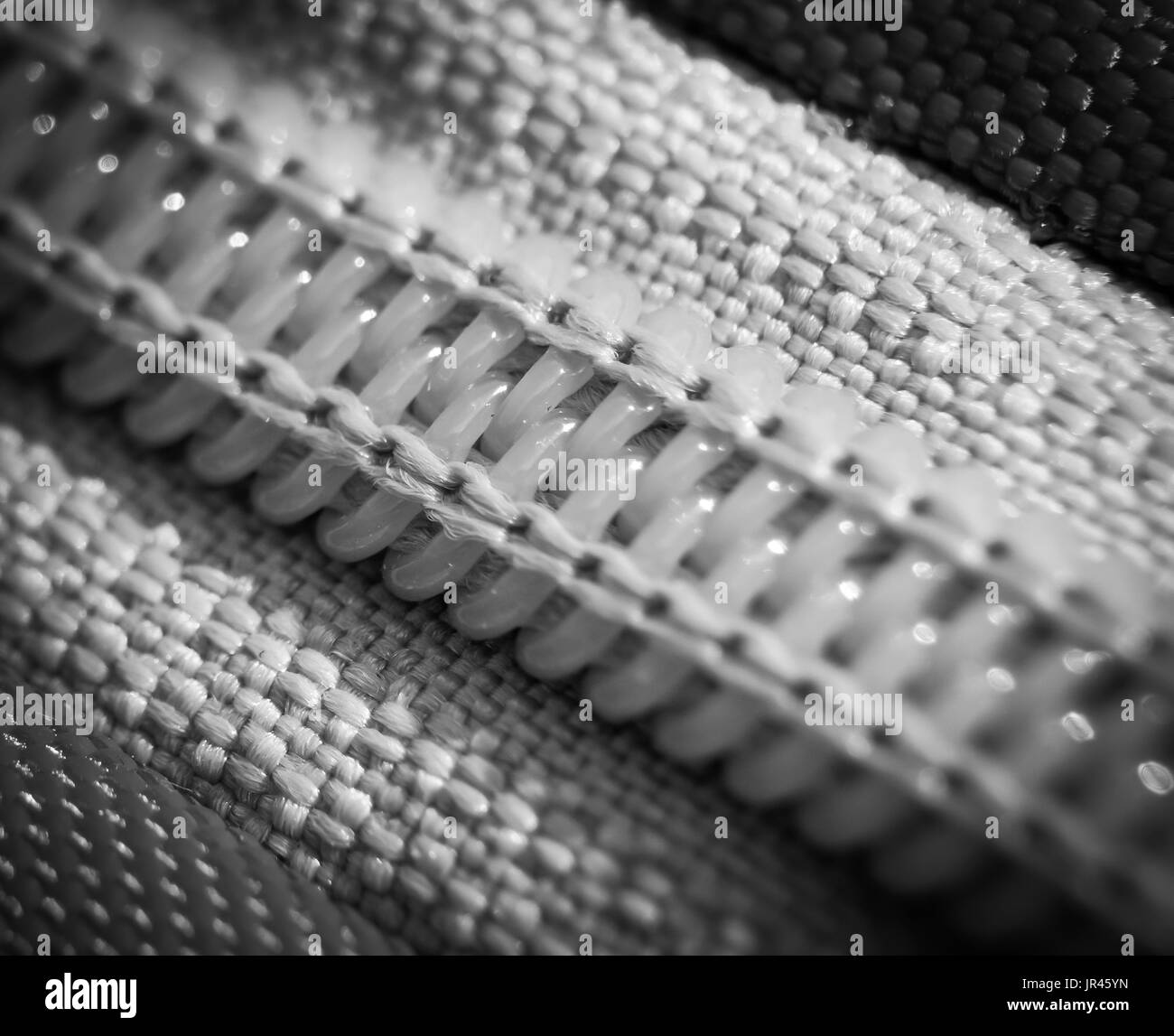 Close up of a zip from a camera bag Stock Photo - Alamy