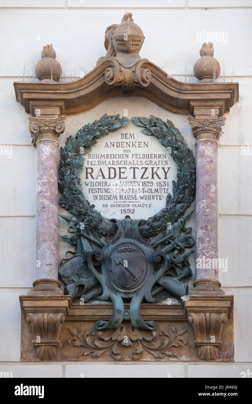 Austrian field marshal joseph radetzky von radetz hi-res stock ...