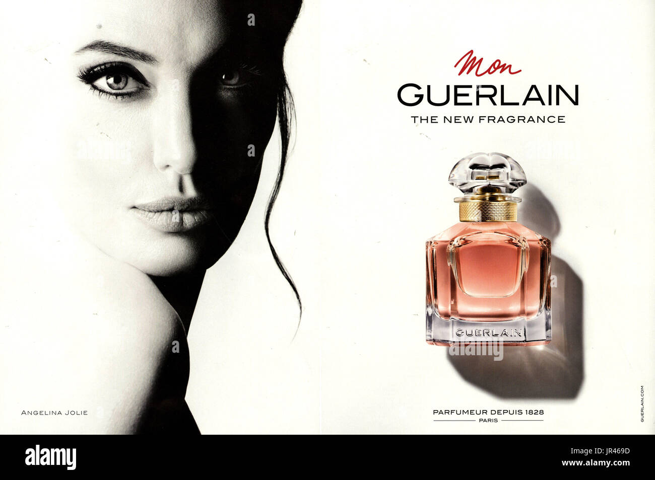 Advert guerlain perfume hi-res stock photography and images - Alamy