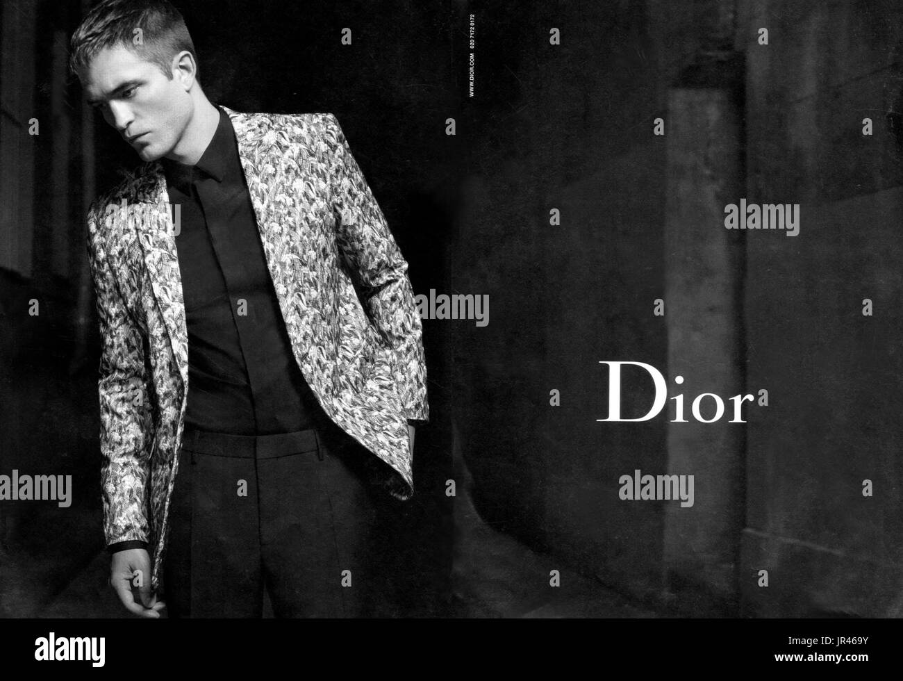 2010s UK Christian Dior Magazine Advert Stock Photo - Alamy