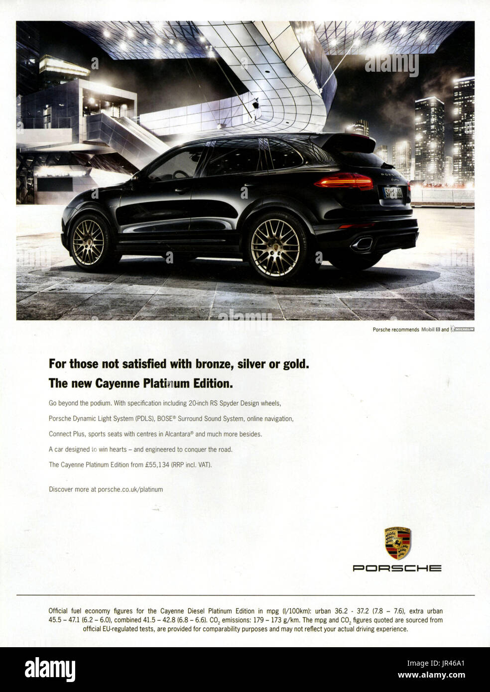 2010s UK Porsche Magazine Advert Stock Photo - Alamy