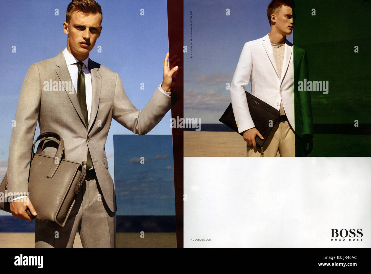 Hugo boss advert hi-res stock photography and images - Alamy