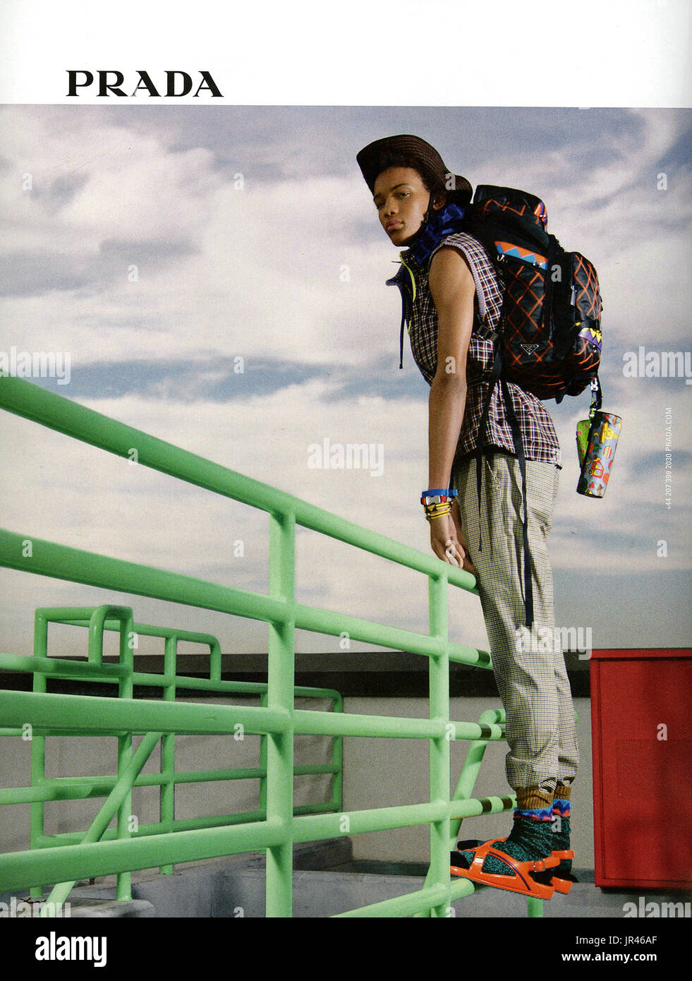 2010s UK Prada Magazine Advert Stock Photo - Alamy