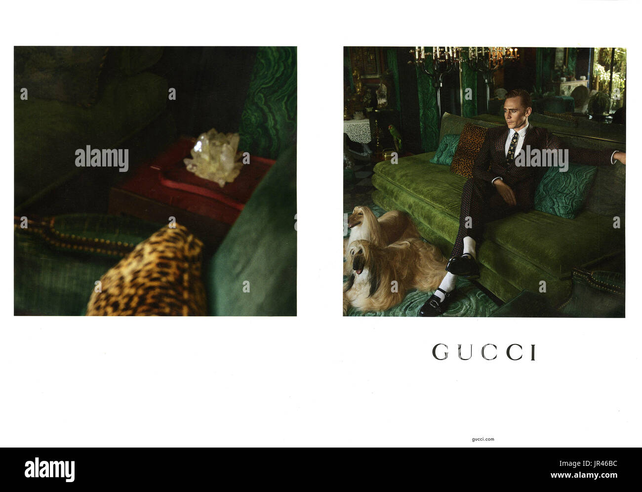 2010s UK Gucci Magazine Advert Stock Photo - Alamy