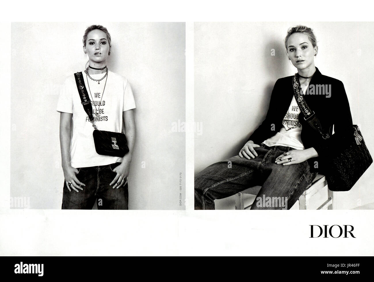 2010s UK Dior Magazine Advert Stock Photo - Alamy