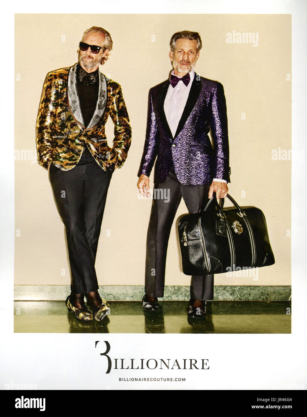 2010s UK Billionaire Magazine Advert Stock Photo - Alamy