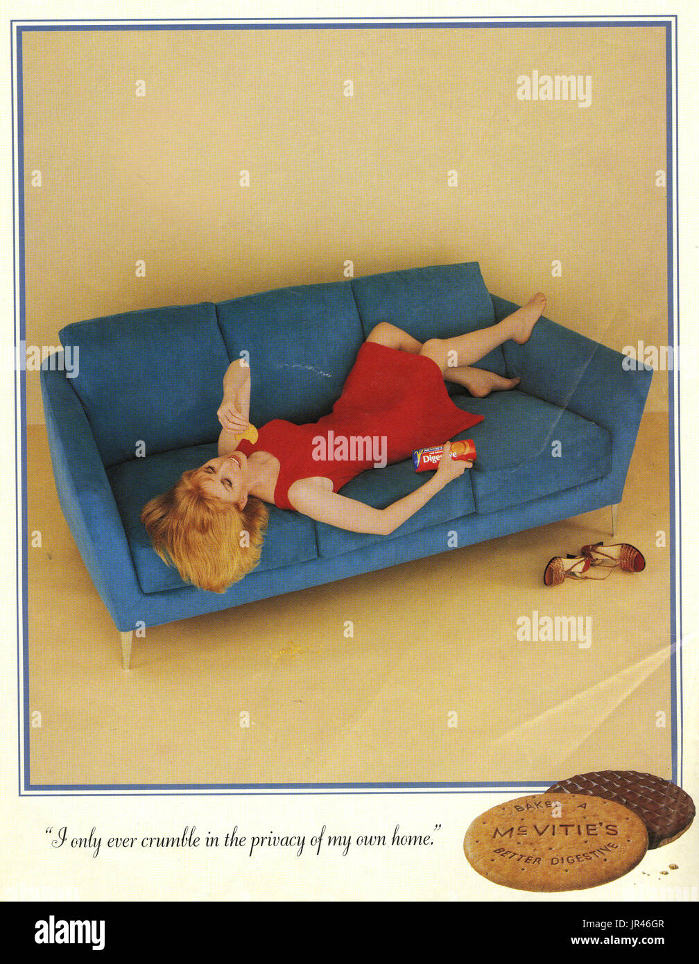 Mcvities digestives advert hi-res stock photography and images - Alamy
