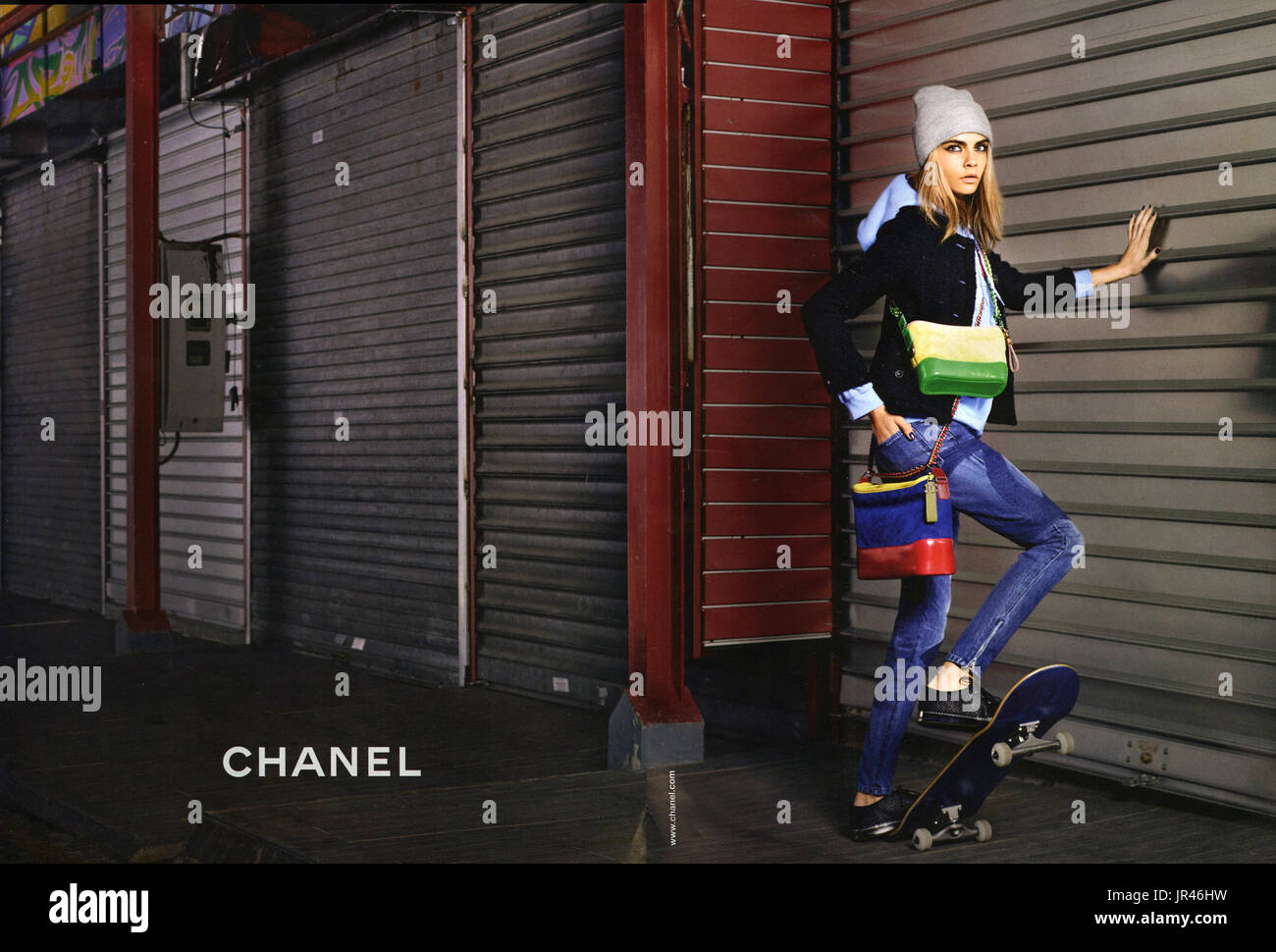 2010s UK Chanel Magazine Advert Stock Photo - Alamy