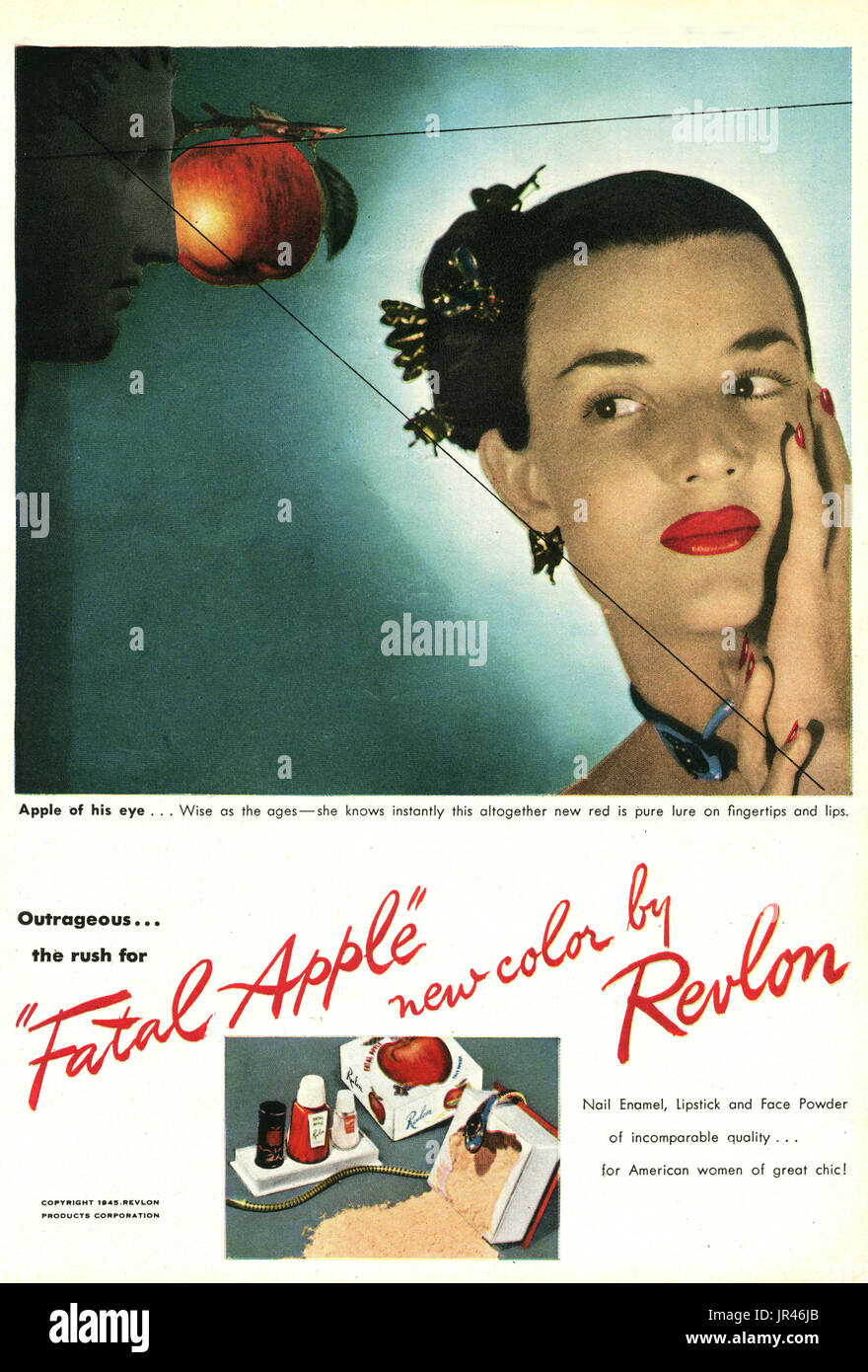 Revlon advert hi-res stock photography and images - Alamy