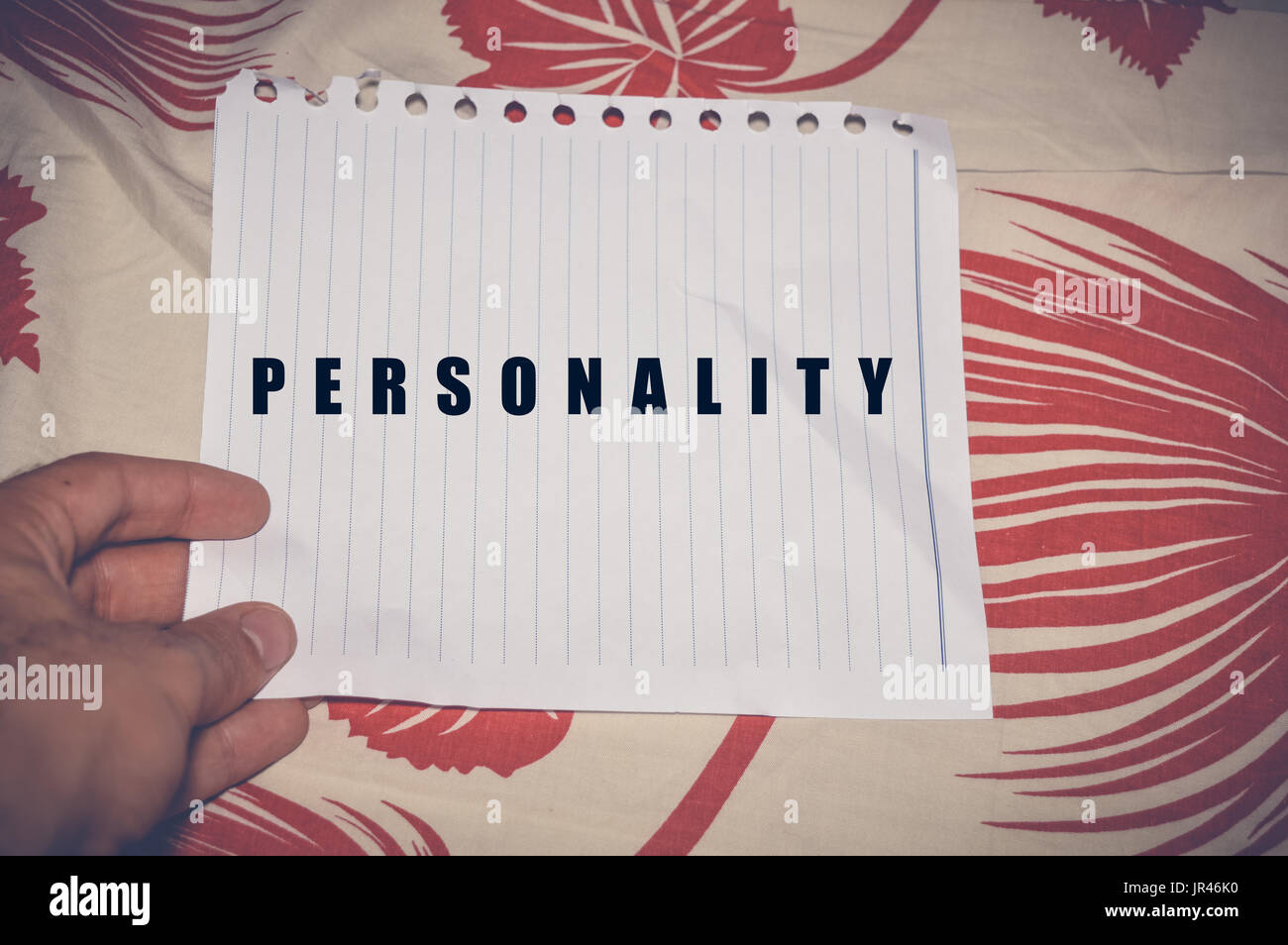 Personality written on white paper, business concept Stock Photo - Alamy