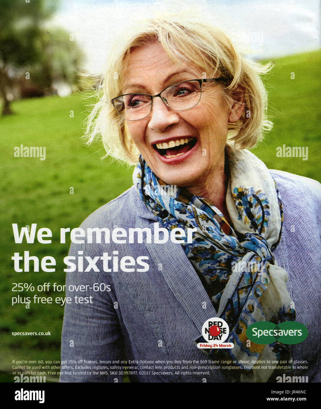 Specsavers advert hi-res stock photography and images - Alamy