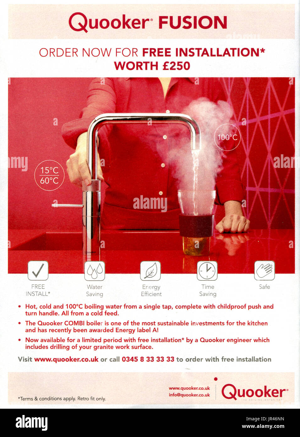 2010s UK Quooker Magazine Advert Stock Photo - Alamy