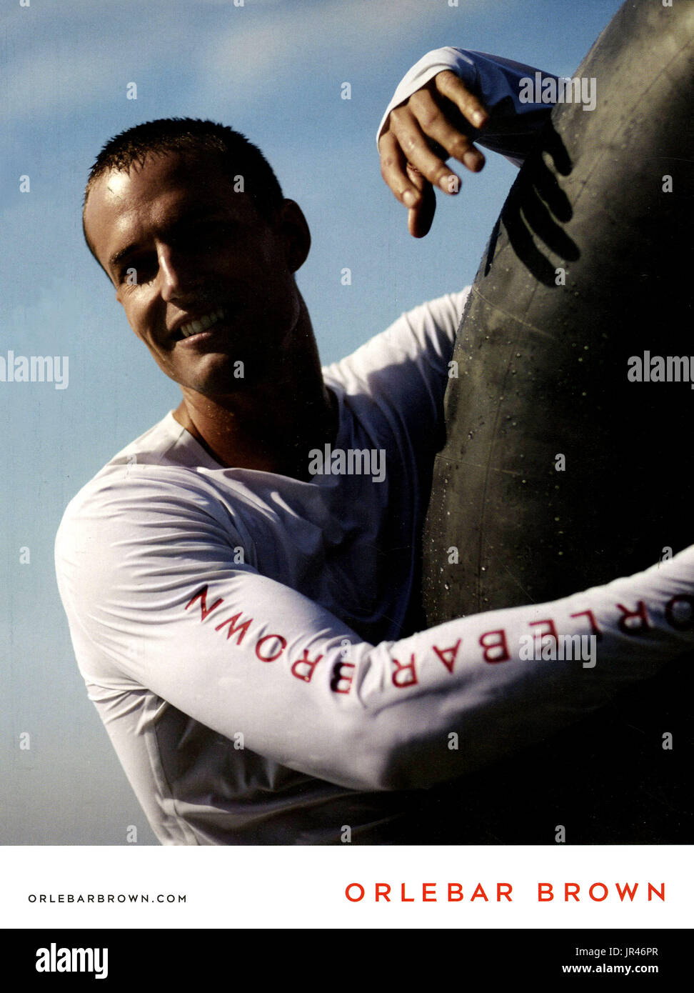 2010s UK Orlebar Brown Magazine Advert Stock Photo - Alamy