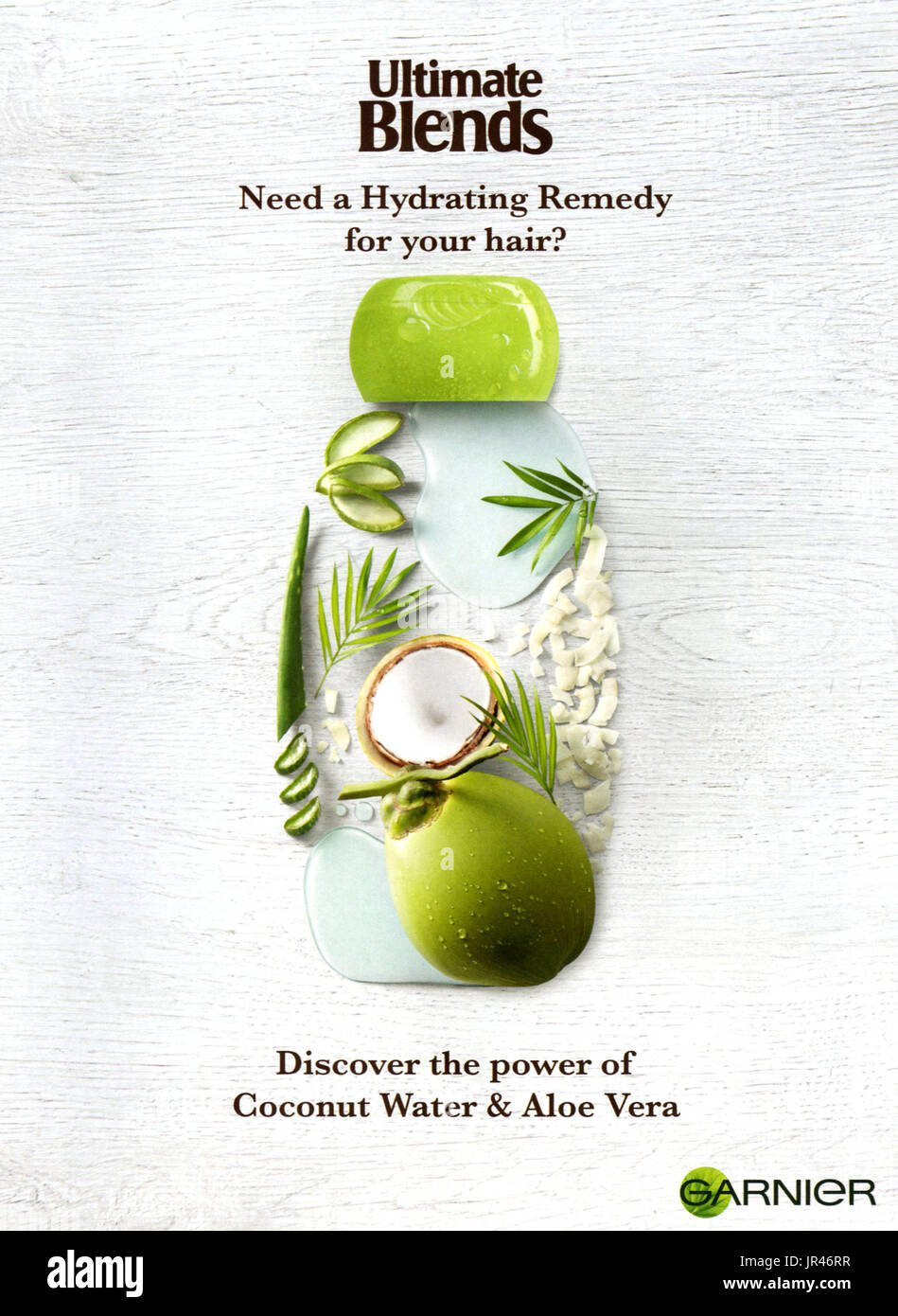 Garnier advert hi-res stock photography and images - Alamy