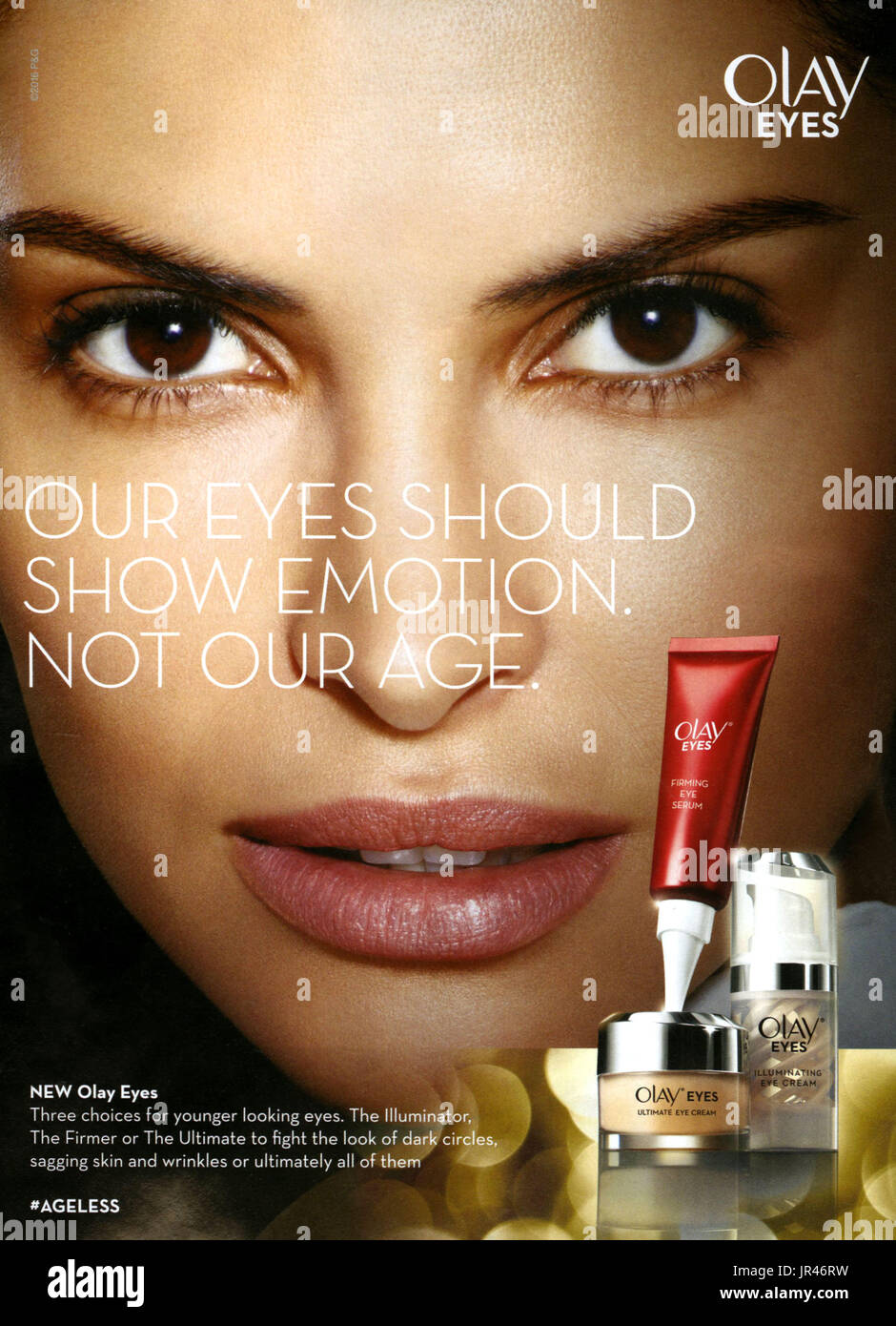 2010s UK Olay Magazine Advert Stock Photo - Alamy