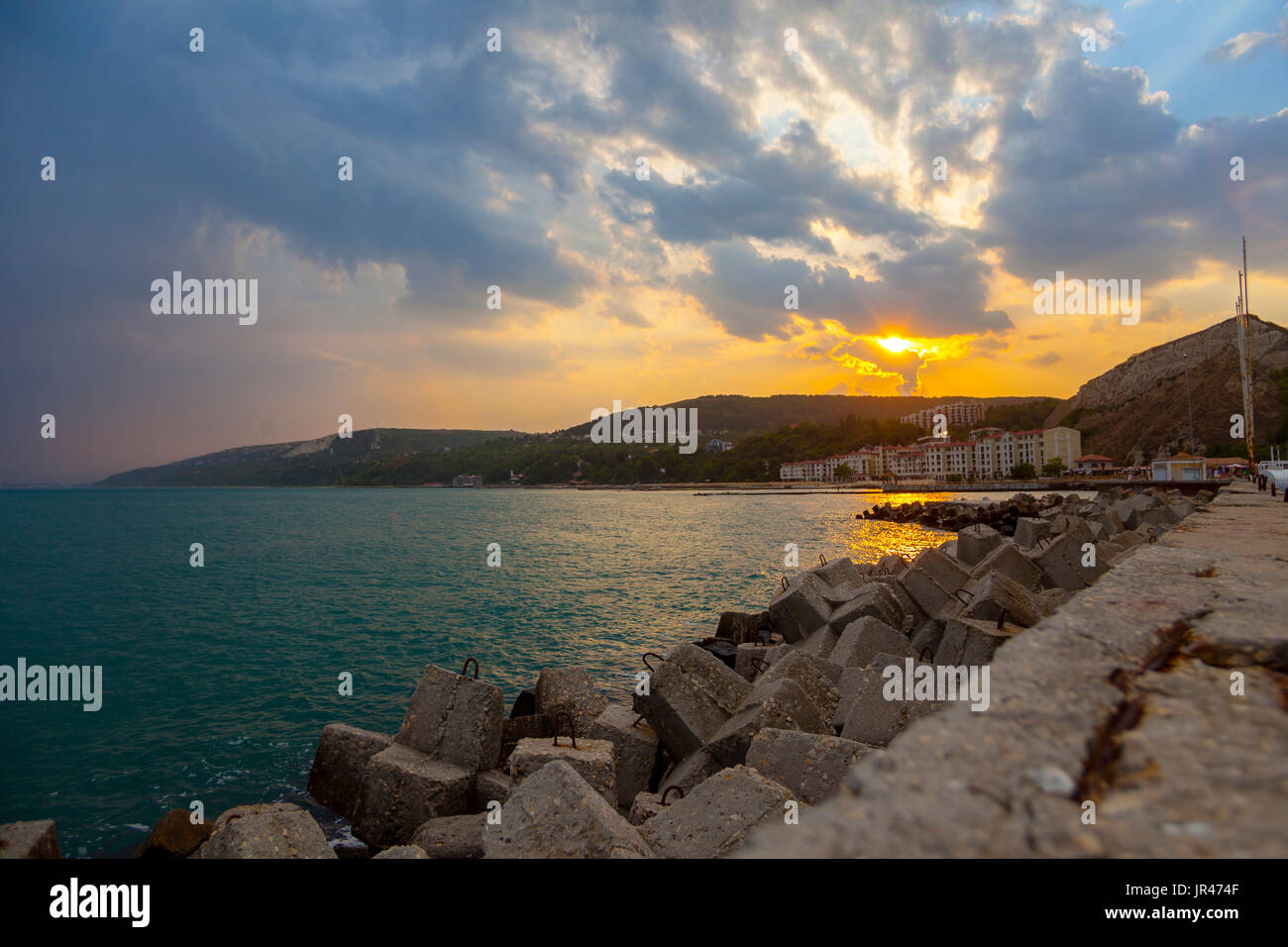 Balchik coast hi-res stock photography and images - Alamy