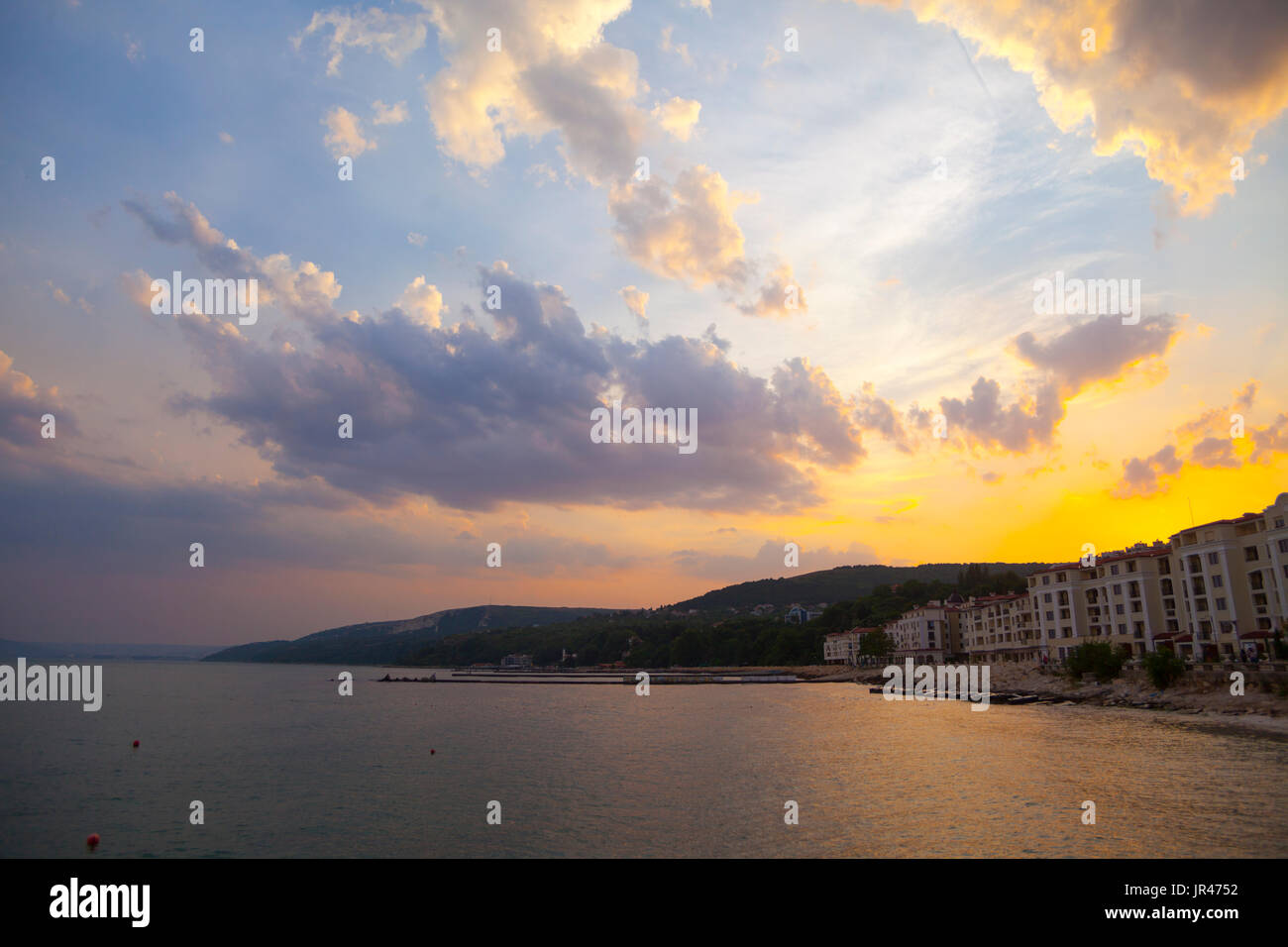 Bay of Balchik, Black sea coast, Bulgaria Stock Photo - Alamy
