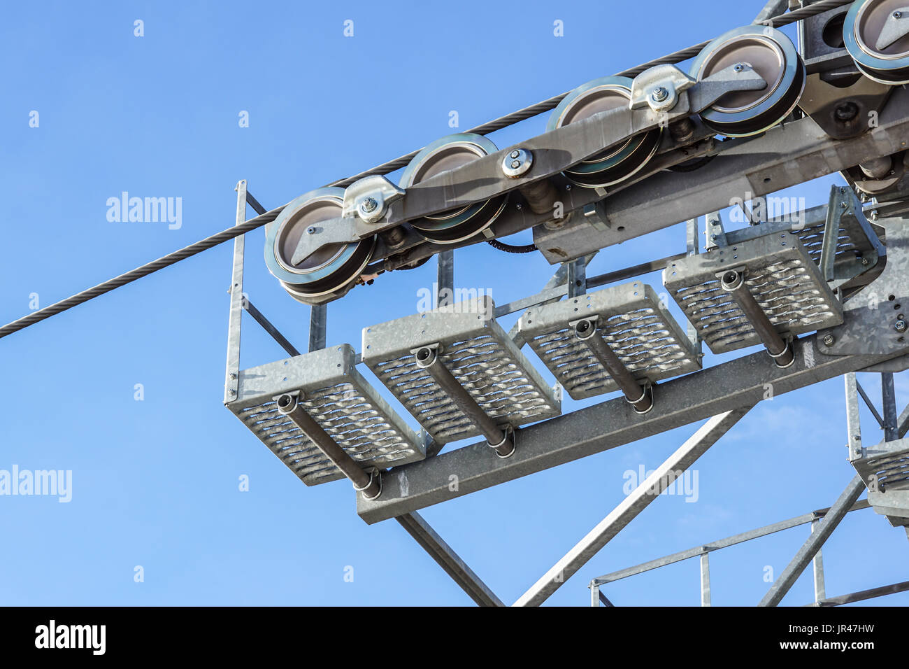 Cable car on ropeway hi-res stock photography and images - Alamy