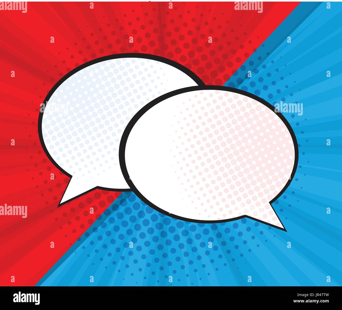 abstract speech bubble pop art, comic book background vector ...