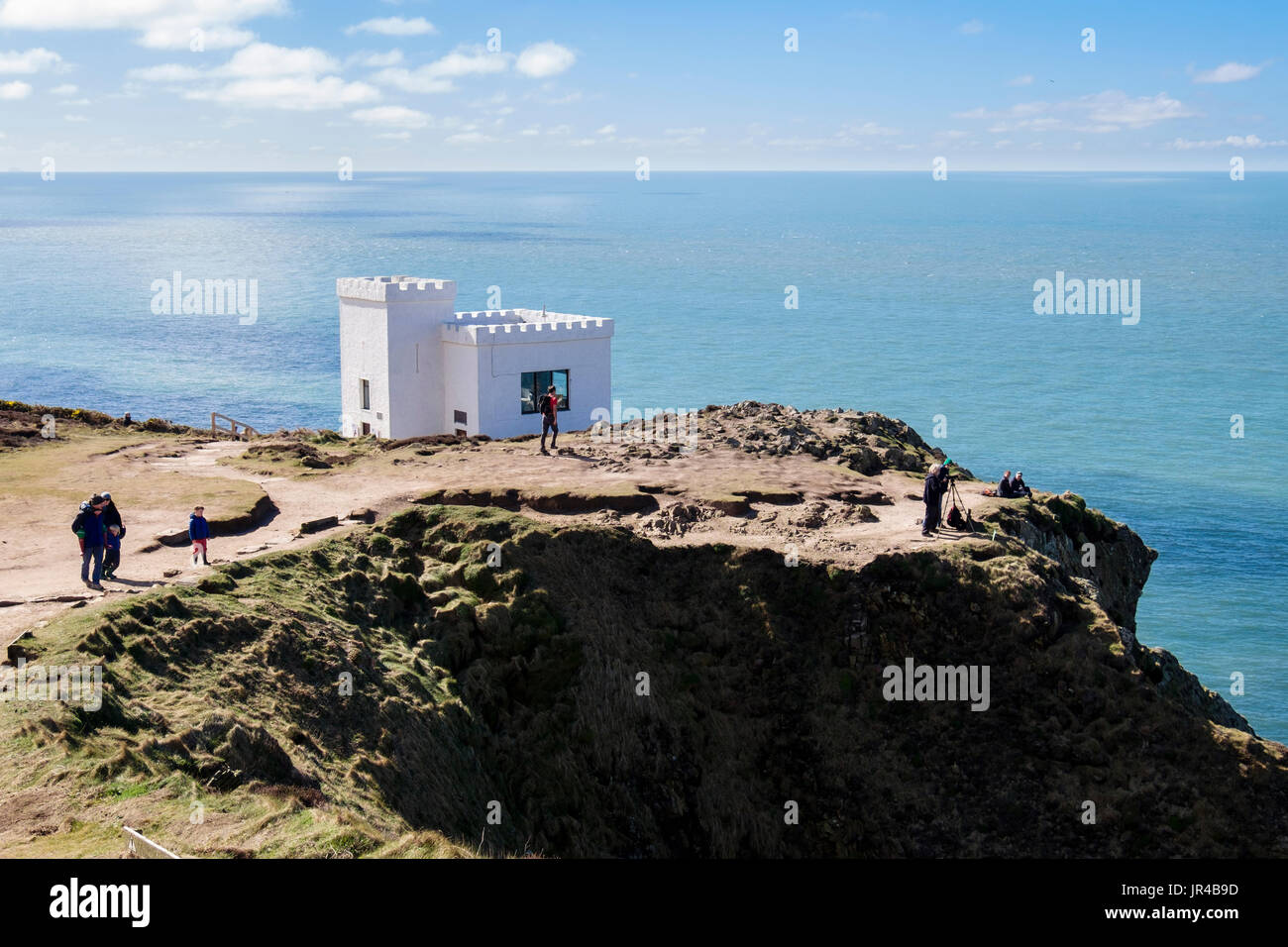 Rspb south stack people hi-res stock photography and images - Alamy