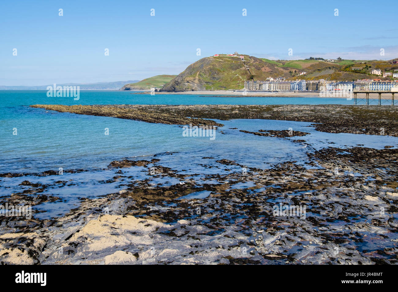 Aberystwyth rock pool hi-res stock photography and images - Alamy