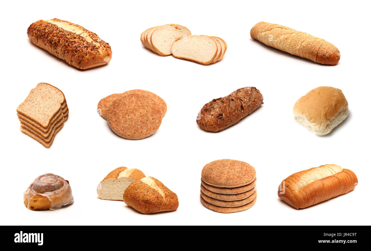 Italian sesame bread Cut Out Stock Images & Pictures - Alamy